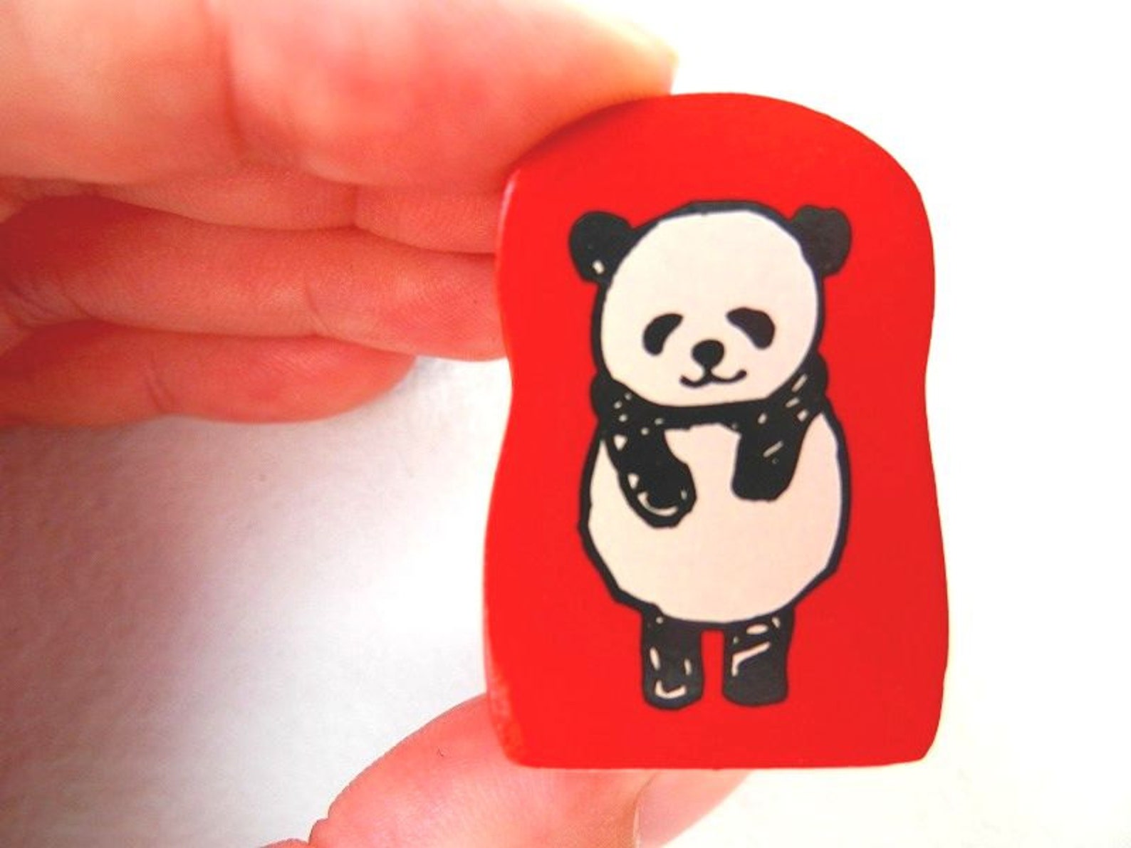 Panda Stamp Bowing Panda Stamp Kodomo No Kao - Etsy