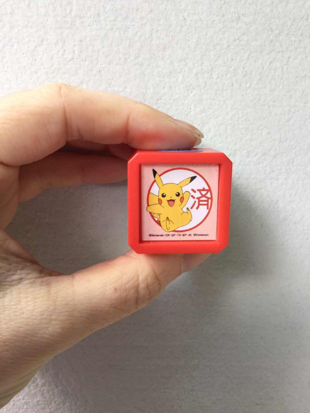 Pokemon Stamp Pikachu Stamp sumi or finished Stamp Self Inking Kodomo ...