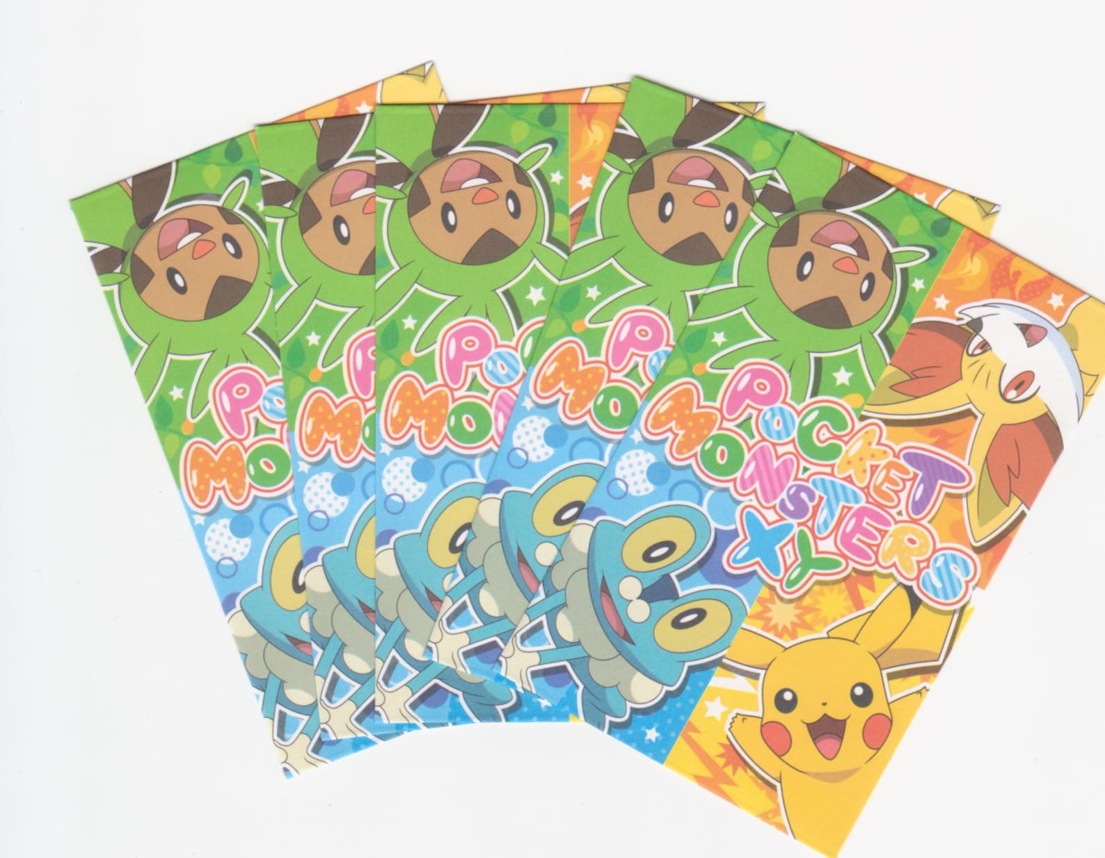Pokemon Mini Envelopes XY Series Set of 5 Plus Monster | Etsy