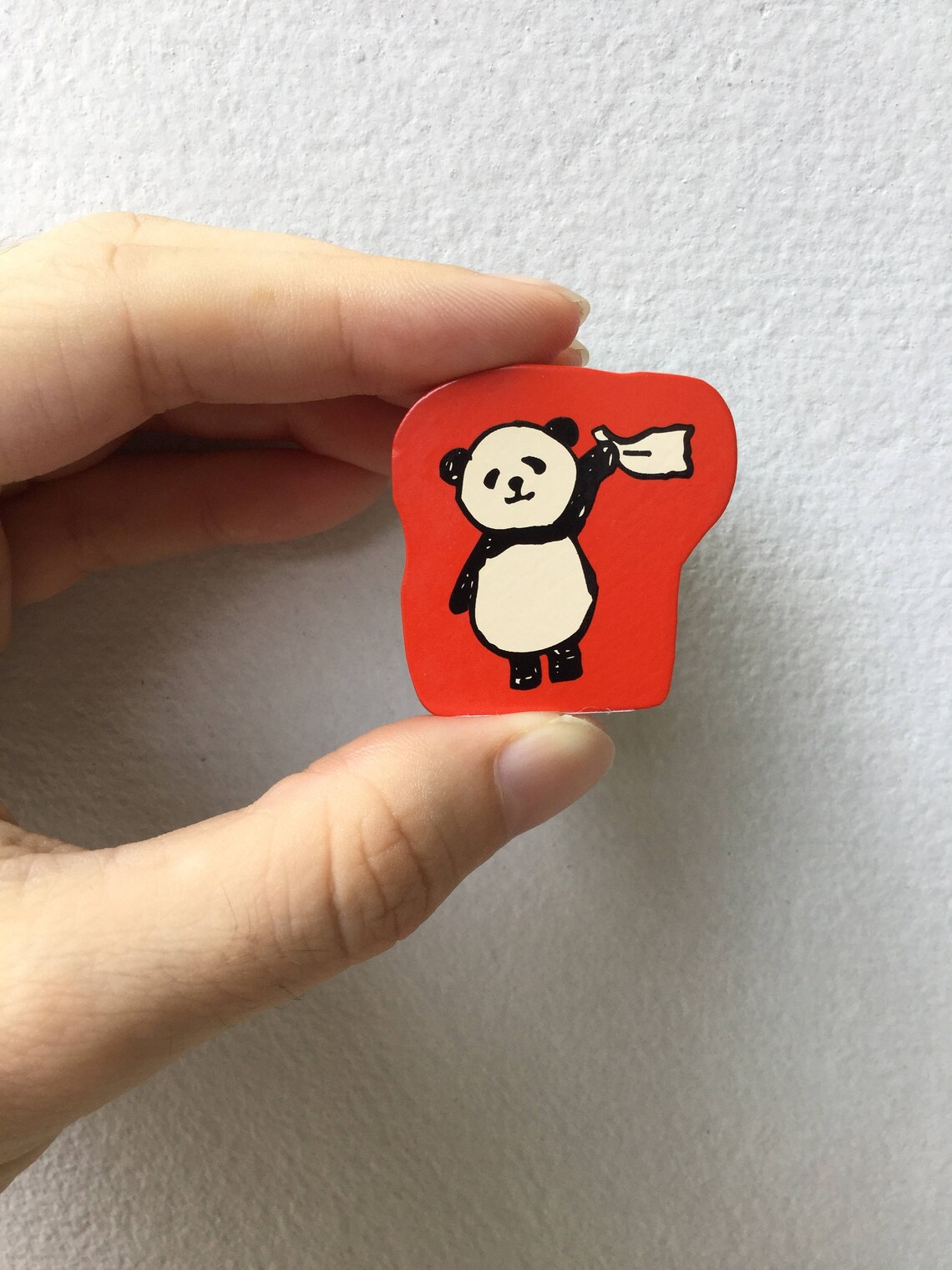 Cute Panda Stamp EXTREMELY RARE Kodomo No Kao - Etsy