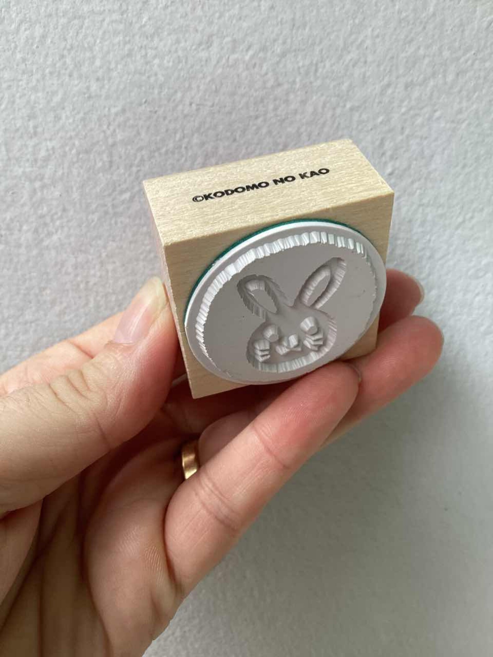 Rabbit Stamp Chinese New Year Stamp Kodomo No Kao - Etsy