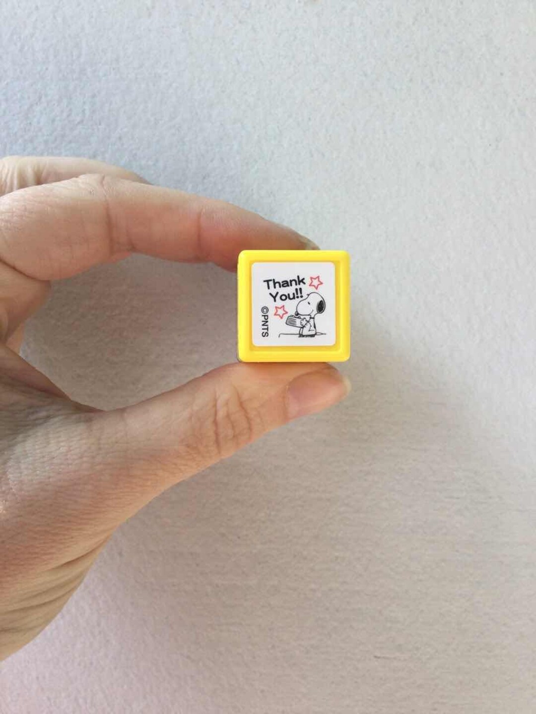 Snoopy Stamp Self Inking Stamp in Pink thank You Stamp - Etsy