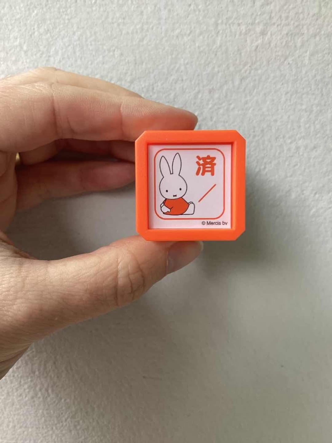 Miffy Stamp sumi Stamp Self Inking Kodomo No Kao Red Ink - Etsy