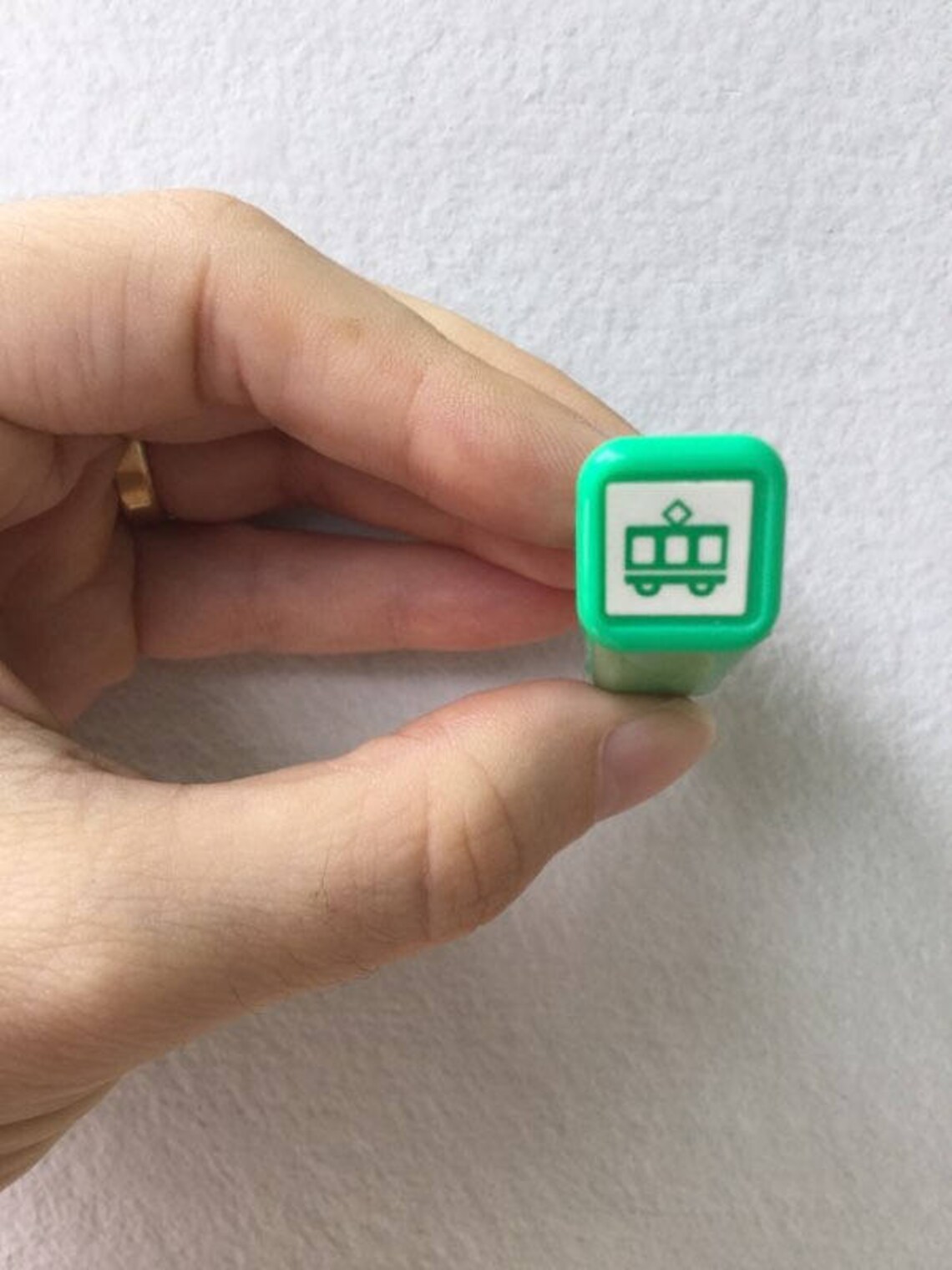 Train Stamp Tiny Schedule Stamp Self Inking Stamp Kodomo - Etsy