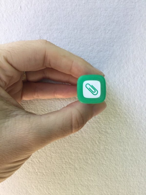 Paper Clip Stamp Study Stamp Erasable Stamp Pilot | Etsy