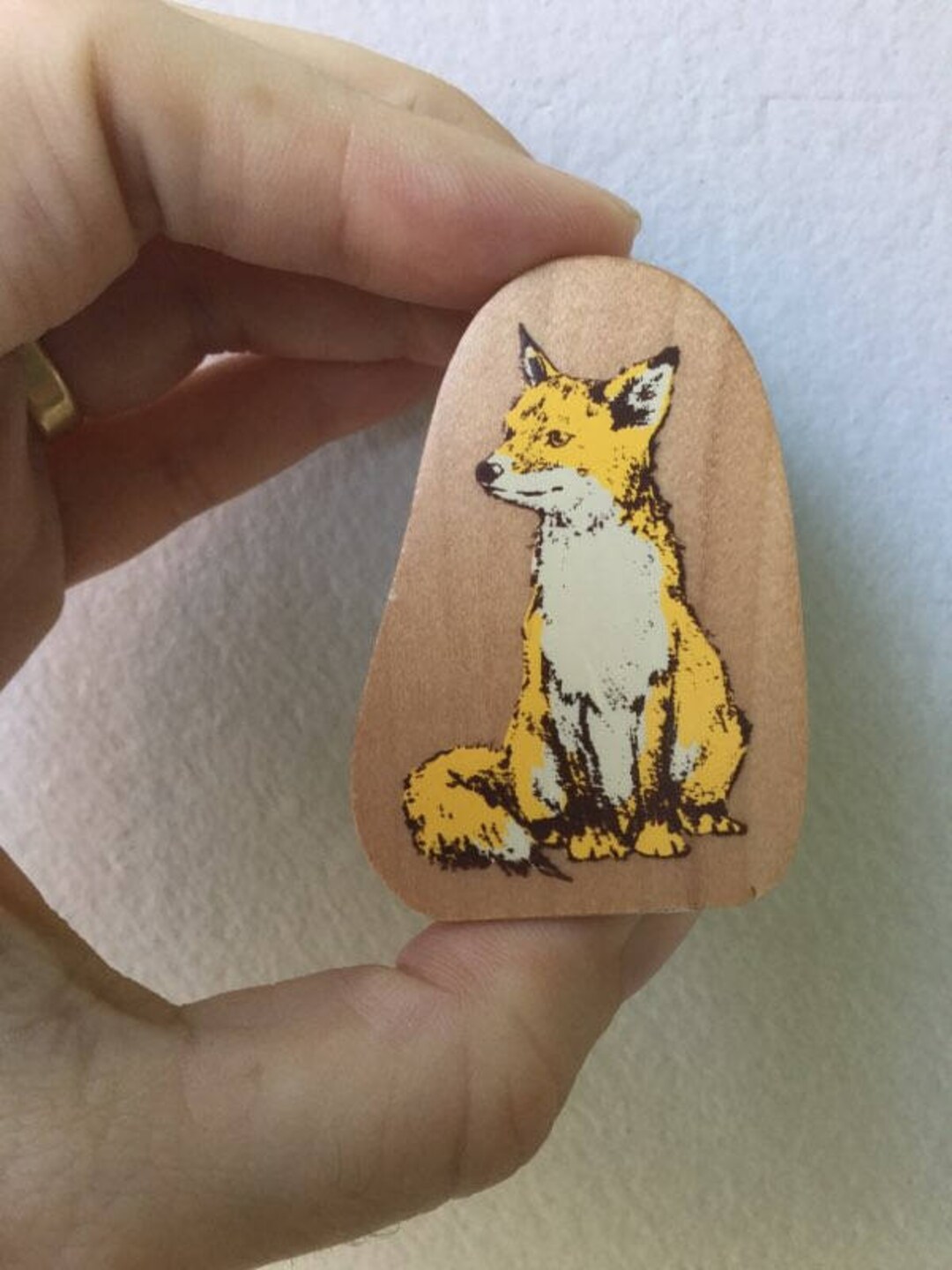 Fox Stamp Woodland Stamp Kodomo No Kao - Etsy