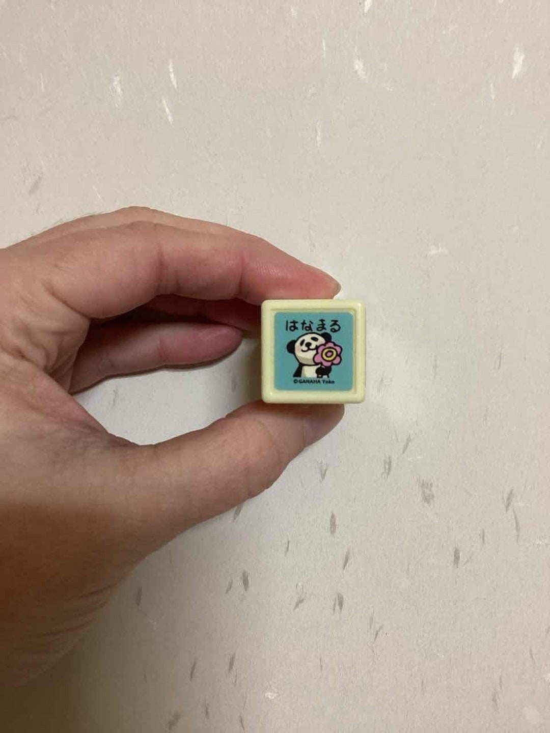 Panda Stamp - ‘hanamaru’ Stamp - Self Inking Stamp in Blue - Etsy