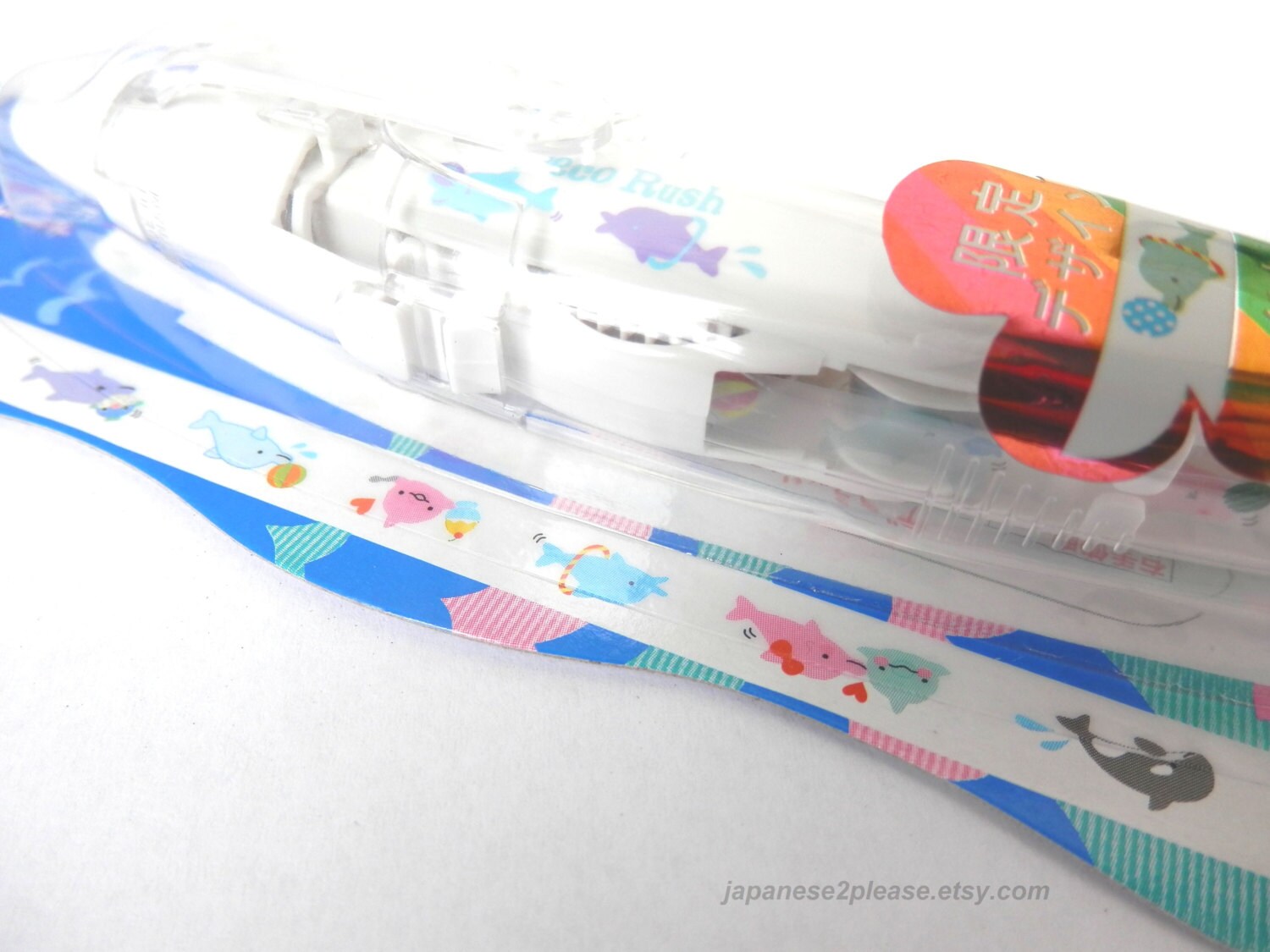 Dolphin Tape Limited Edition Deco Rush Summer 2014 6mm - Etsy