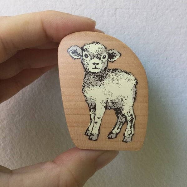 Lamb Stamp - Etsy