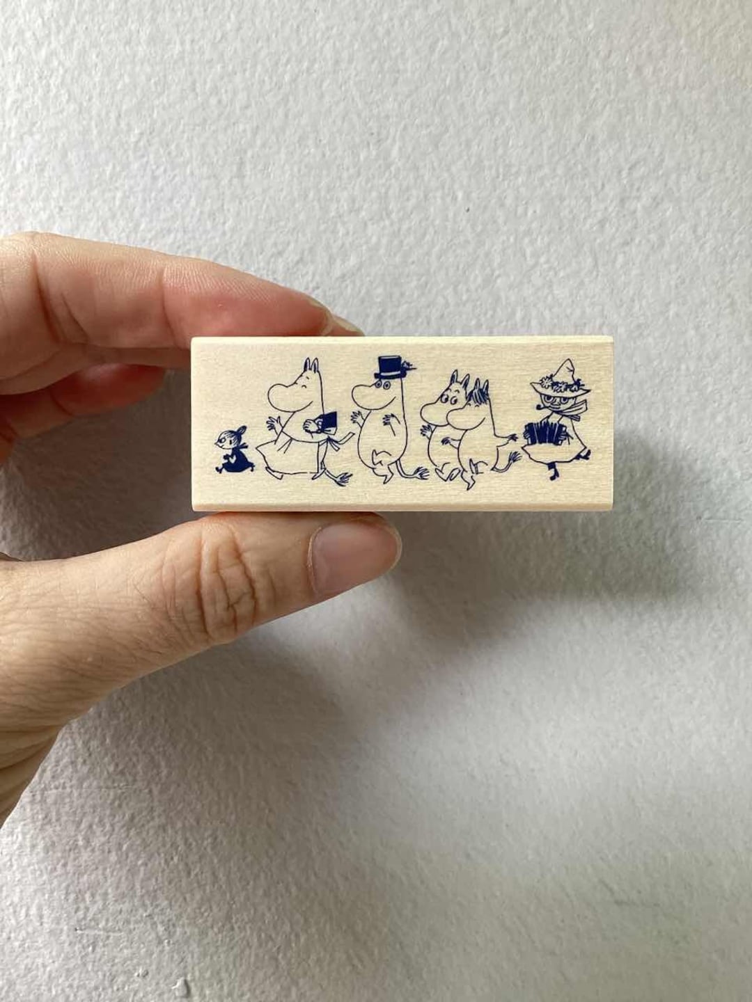 Moomin Character Stamp - Moomin Rubber Stamp - Etsy