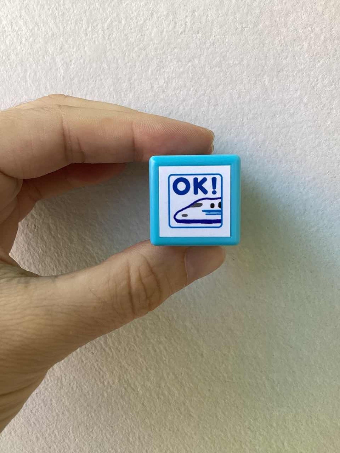 Shinkansen Stamp OK Stamp Teachers Stamp Self Inking Stamp in Blue - Etsy