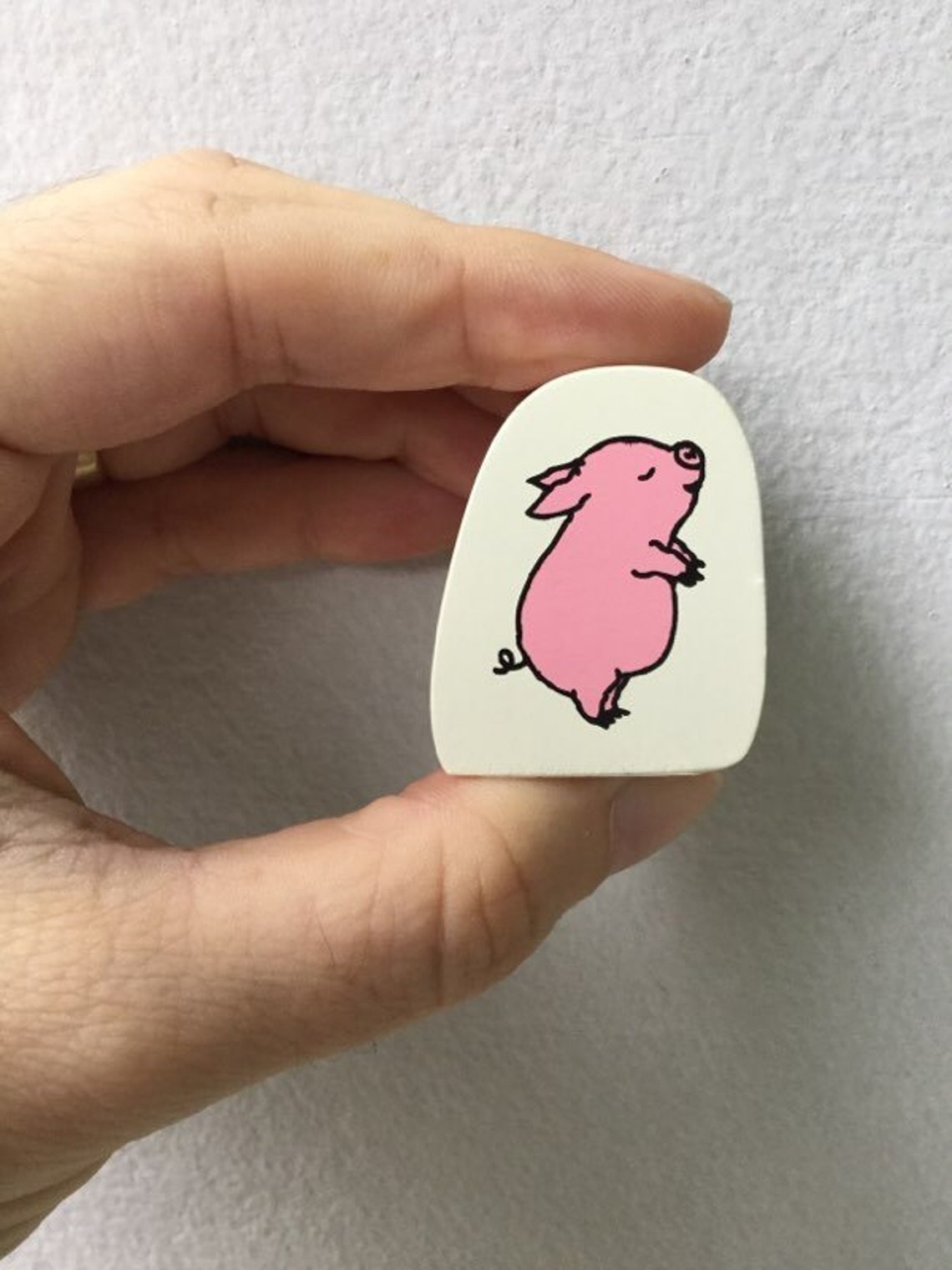 Cute Pig Stamp Piggy Stamp Kodomo No Kao - Etsy