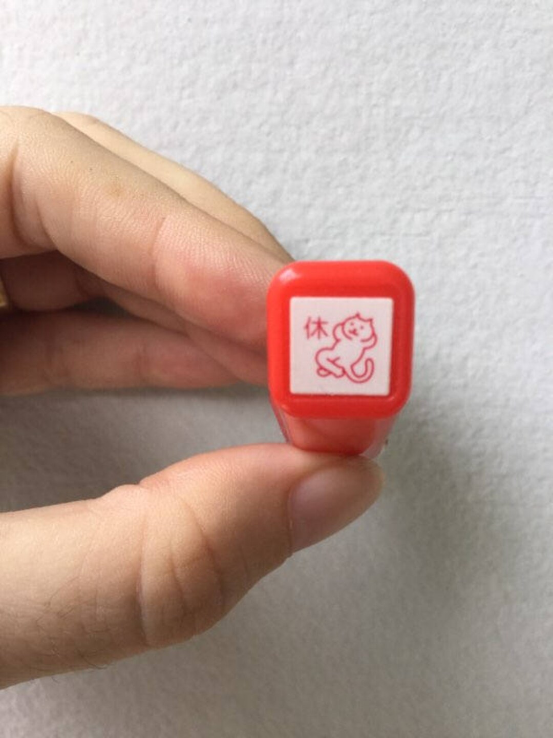 Cat Stamp - Resting Cat - Tiny Schedule Stamp - Self Inking Stamp ...