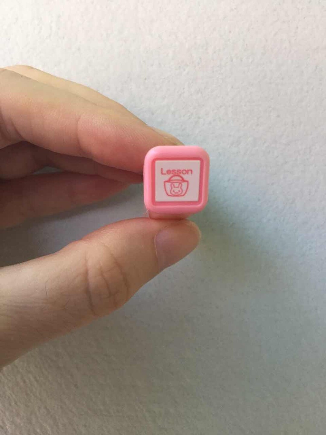 Rabbit Stamp - ‘lesson’ Stamp - Tiny Schedule Stamp - Self Inking Stamp ...