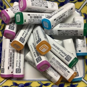 Star Border Stamp - Erasable Pilot Frixion Stamp - Self Inking Stamp ...