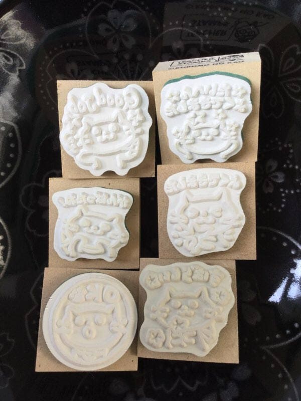 Panda Stamp great or sugoi Teacher Stamp Kodomo No | Etsy