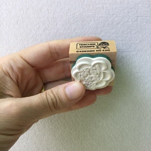 Hanamaru Flower Stamp: Japanese Teacher 'correct!' Stamp - Etsy
