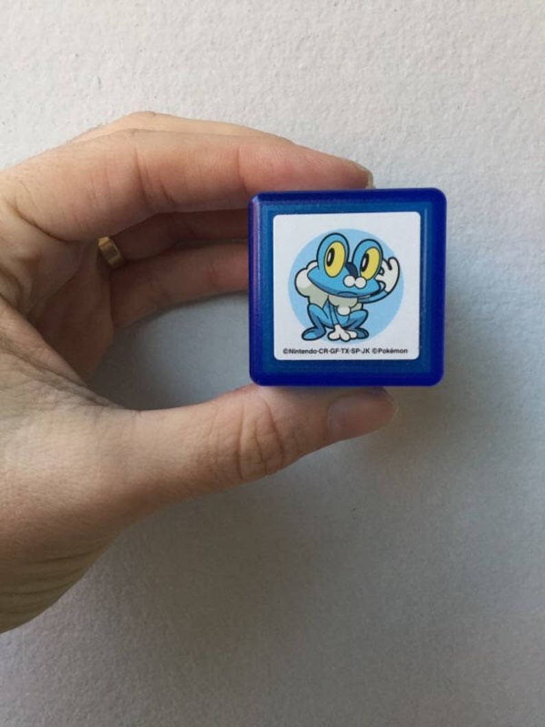 Pokemon Stamp Keromatsu Froakie Stamp Self Inking Stamp - Etsy