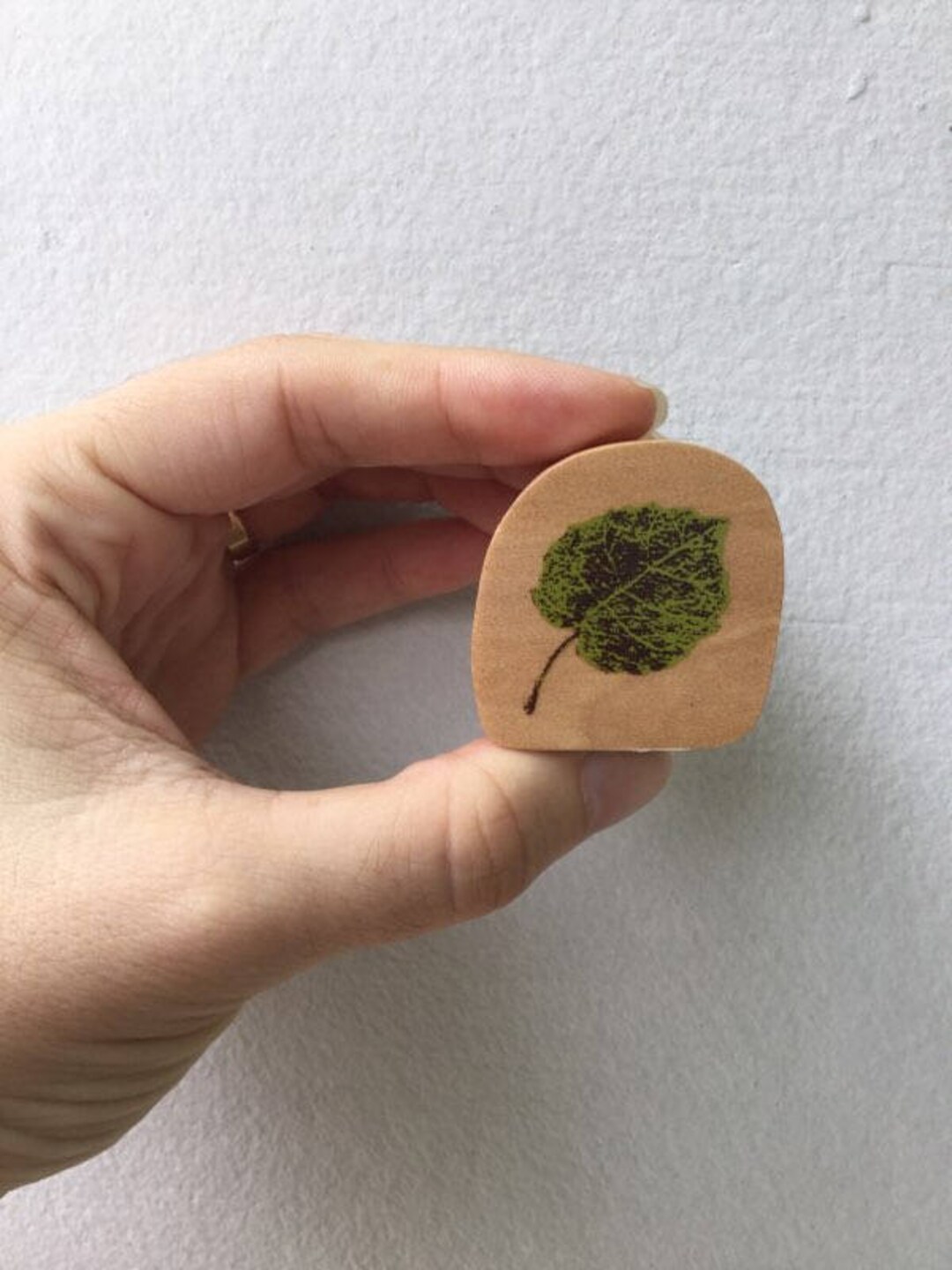 Leaf Stamp Leaves Stamp Woodland Stamp Kodomo No Kao - Etsy