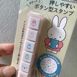 Miffy Stamp Set Tiny Schedule Stamp Set Kodomo No Kao - Etsy Canada