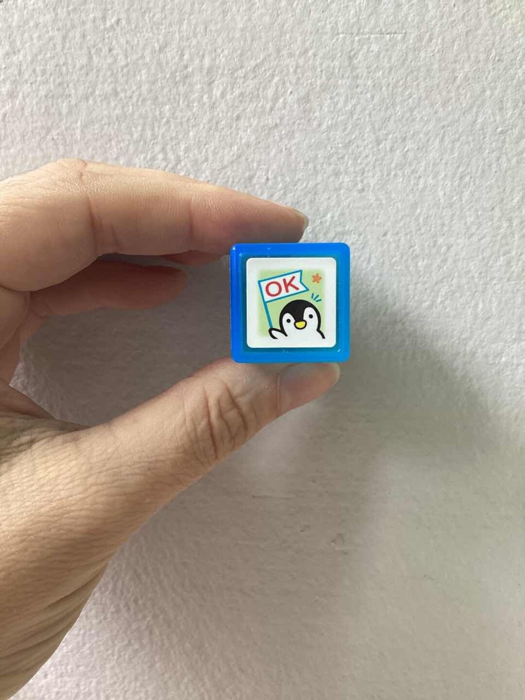 Penguin Stamp OK Stamp Teachers Stamp Self Inking Stamp in Green - Etsy