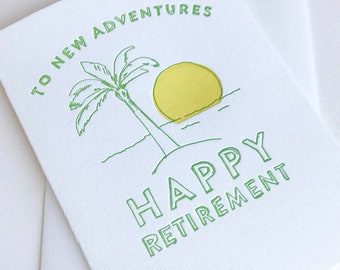 Retirement card | Etsy