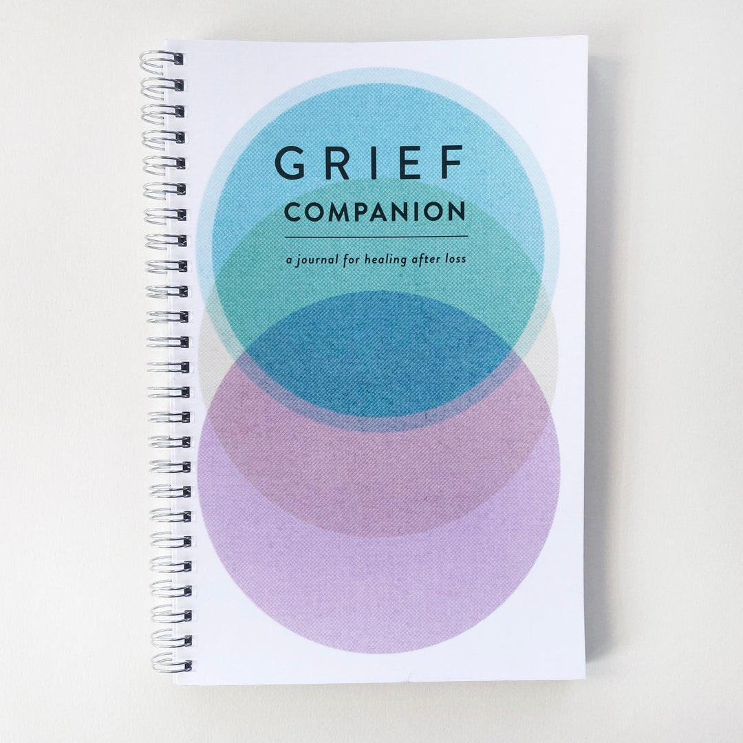 Notebook - Circles Grief Journal - Etsy