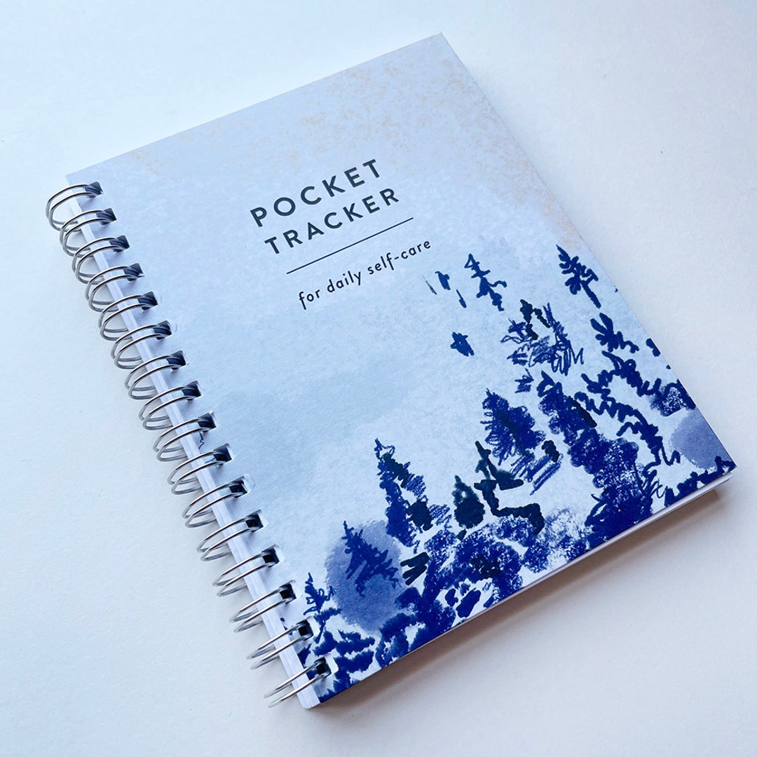 Notebook - Pocket Tracker Trees Notebook - Etsy