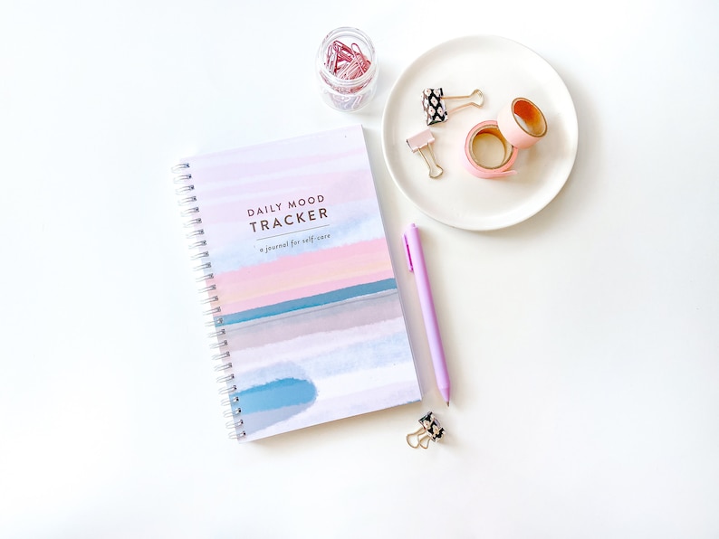 Notebook Daily Mood Notebook | Etsy