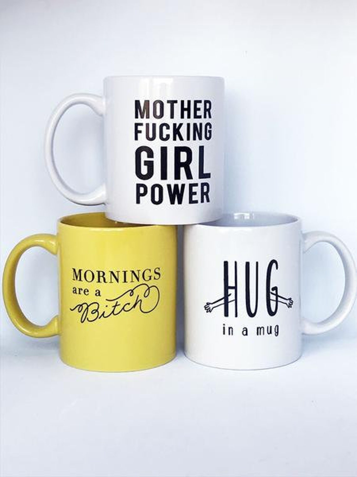 Coffee Mug MF Girl Power Mug - Etsy