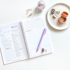 Notebook - Daily Mood Notebook - Etsy