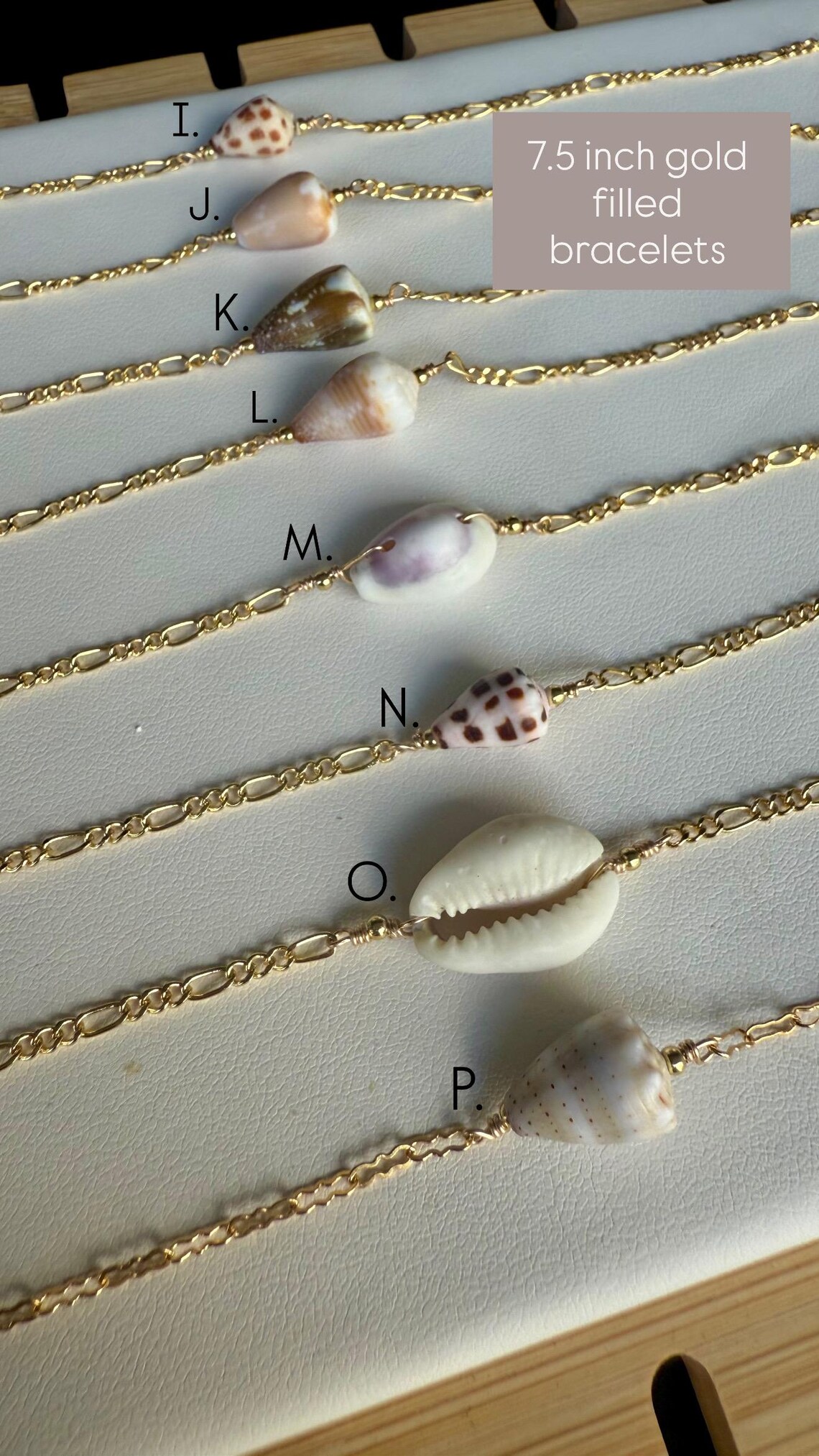 Hawaiian Shell Bracelets - 14k Gold Filled - Etsy