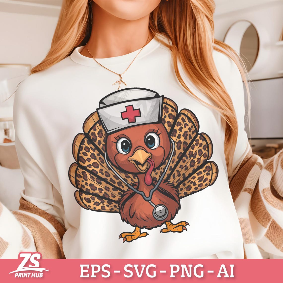 Turkey Nurse Png, Thanksgiving Day Png , Holiday Nursing Png ...
