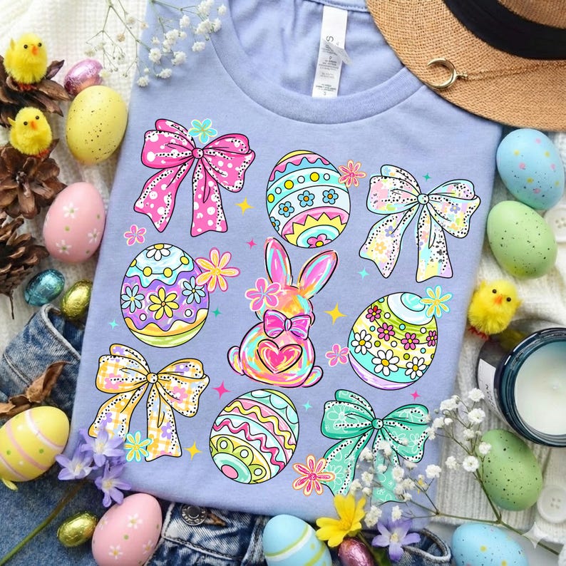 Easter Png, Coquette Bow Png, Bunny Png, Easter Egg Png, Spring Png ...