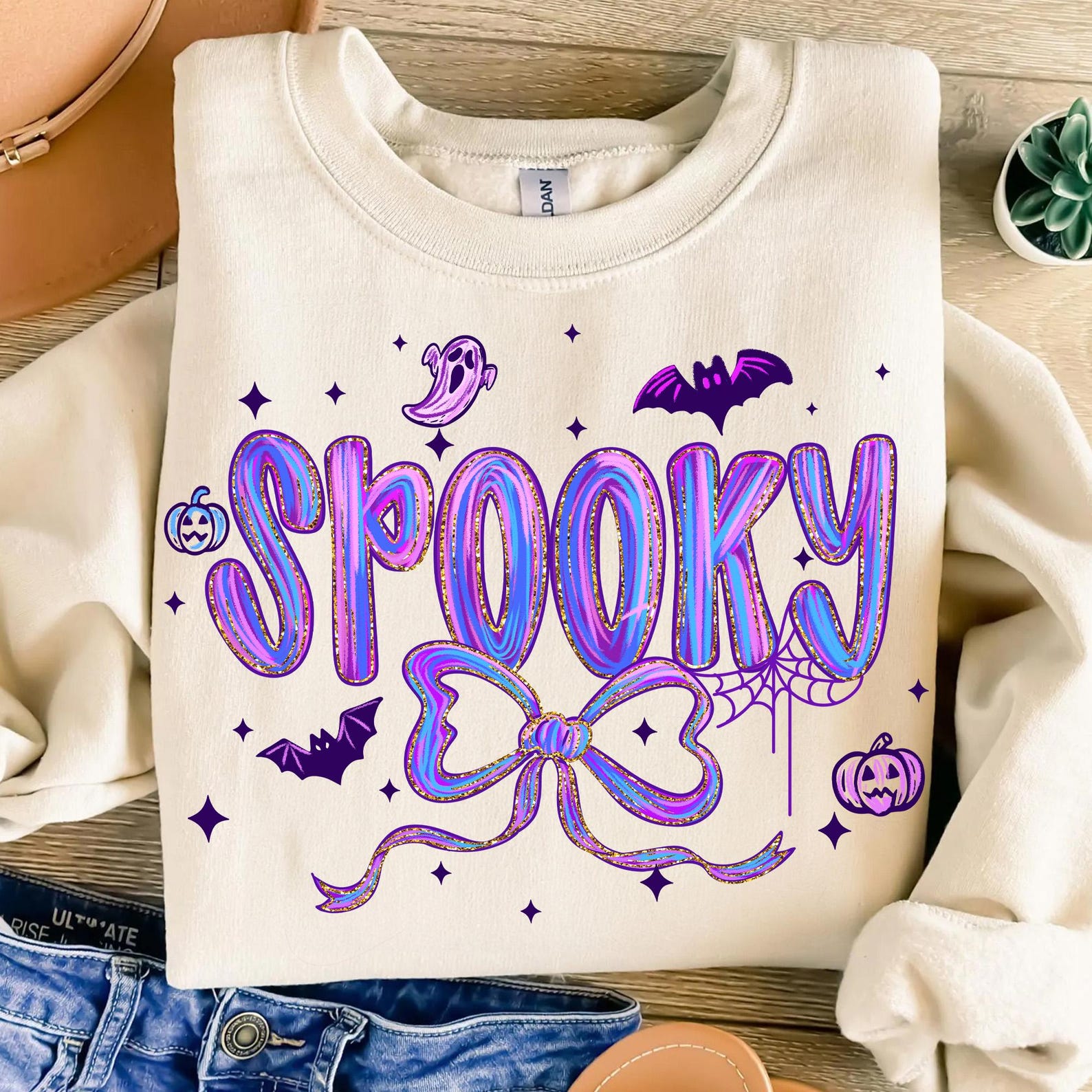 Preppy Spooky Coquette Png, Pastel Halloween Sublimation Design, Girly ...