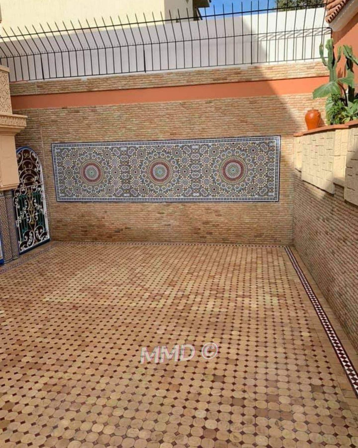 Moroccan Mosaic Kora&derham Tiles Natural (1 M2 - 10,76 Sqft) for Home ...