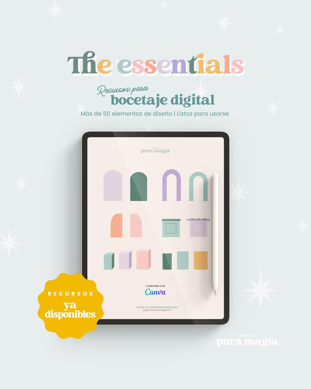 THE ESSENTIALS | Digital Sketching Resources - Etsy