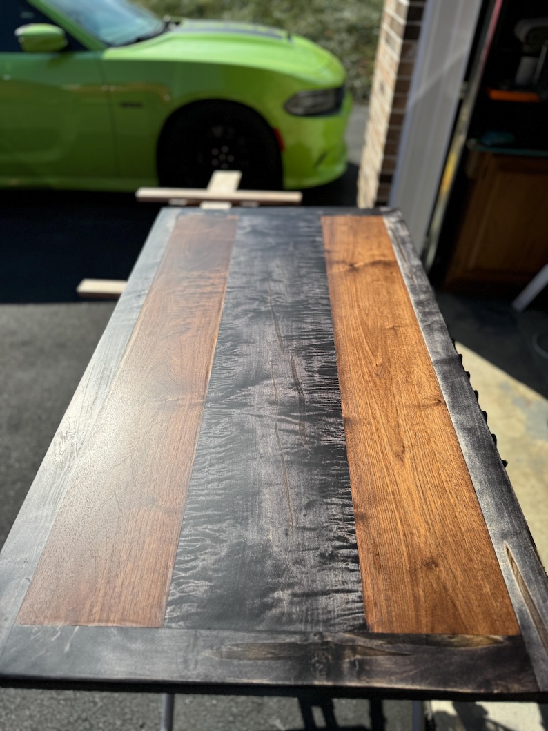 Flamed/quilted Maple Coffee Table - Etsy