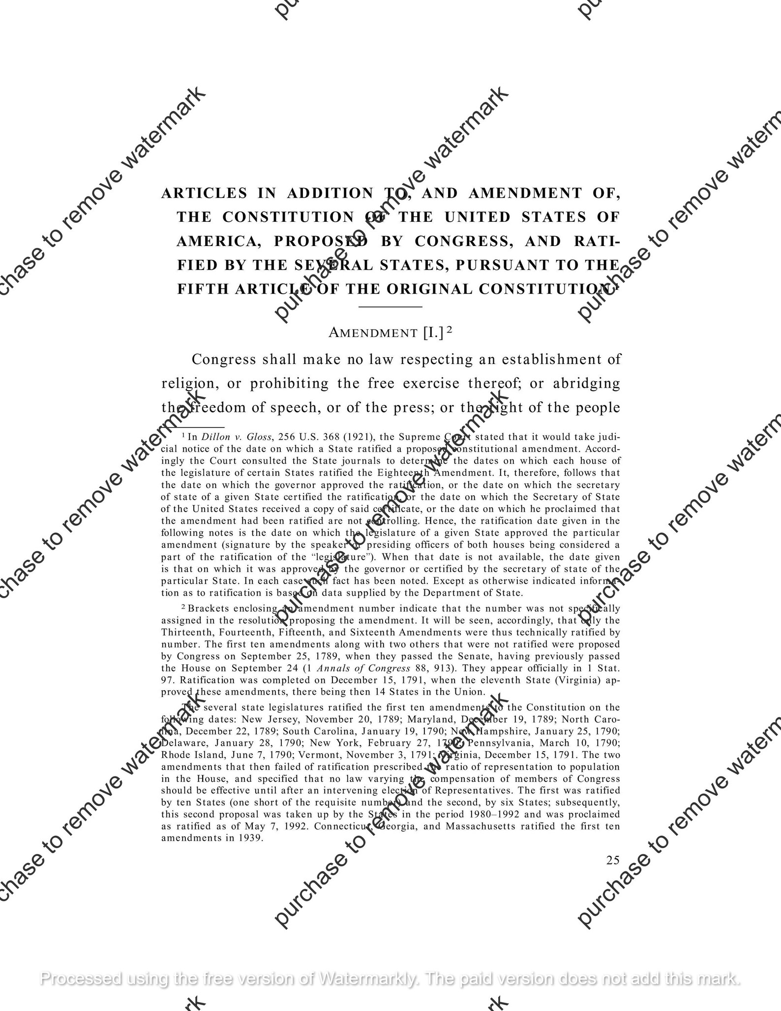 27 Amendments to the US Constitution PDF File Digital Document Download ...