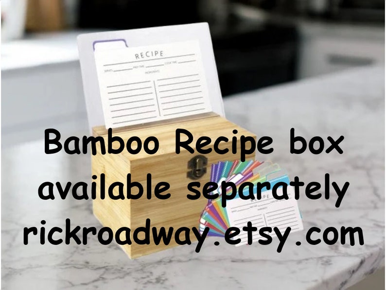 Recipe Card Printable Download File Stuffed Peppers PDF - Etsy Canada