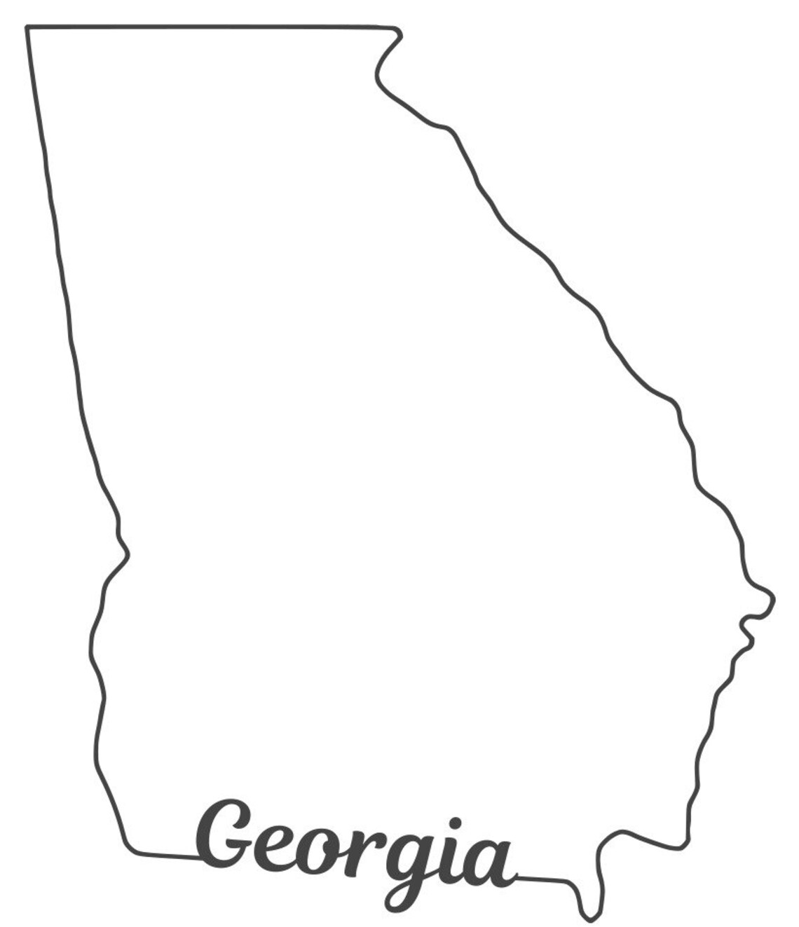 Rental Lease Agreement Georgia Standard Form PDF 288.55 Kb - Etsy