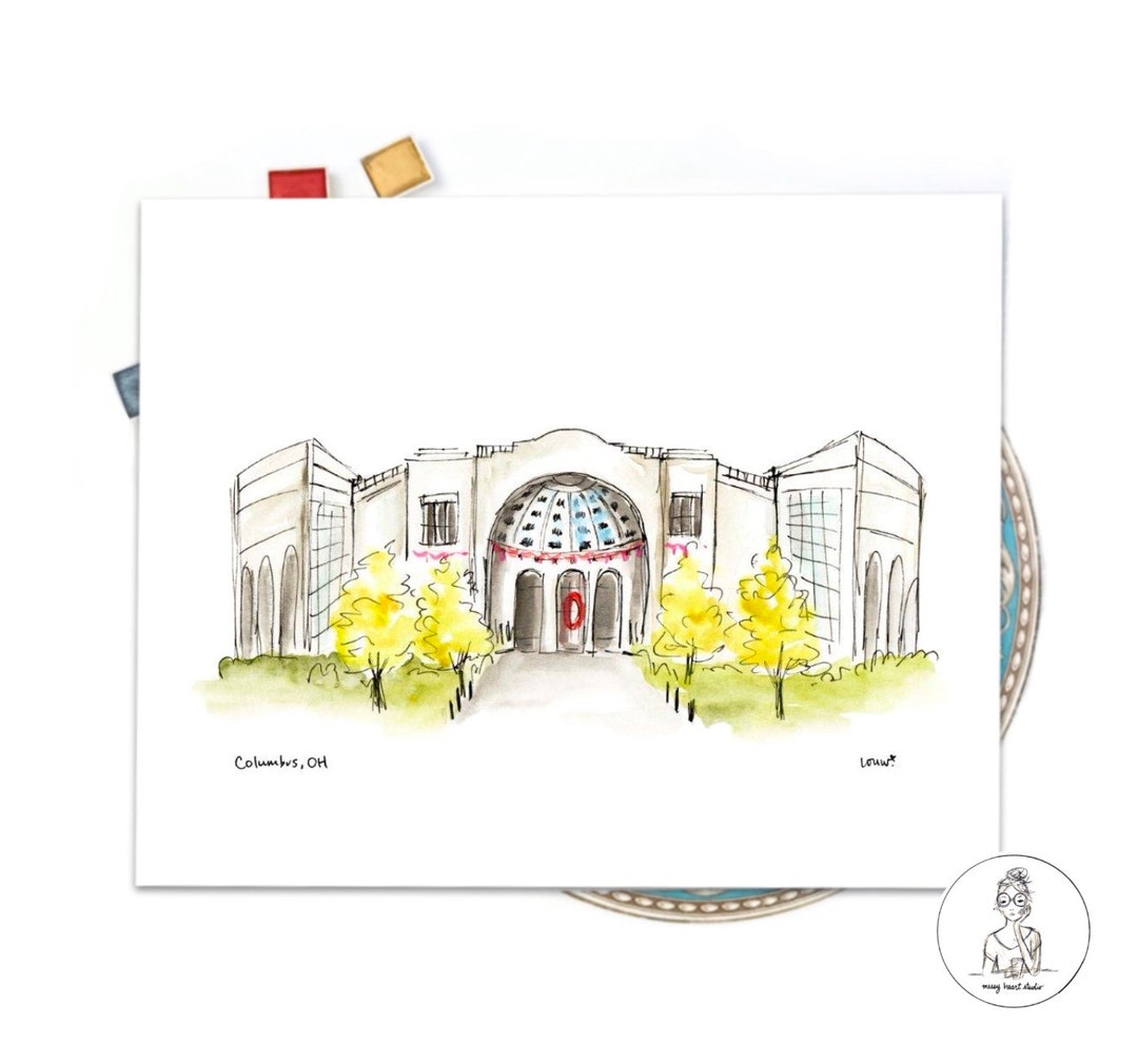 Ohio State Football Stadium, College Football Illustration, Team ...