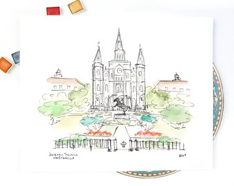 Jackson Square Print | Etsy