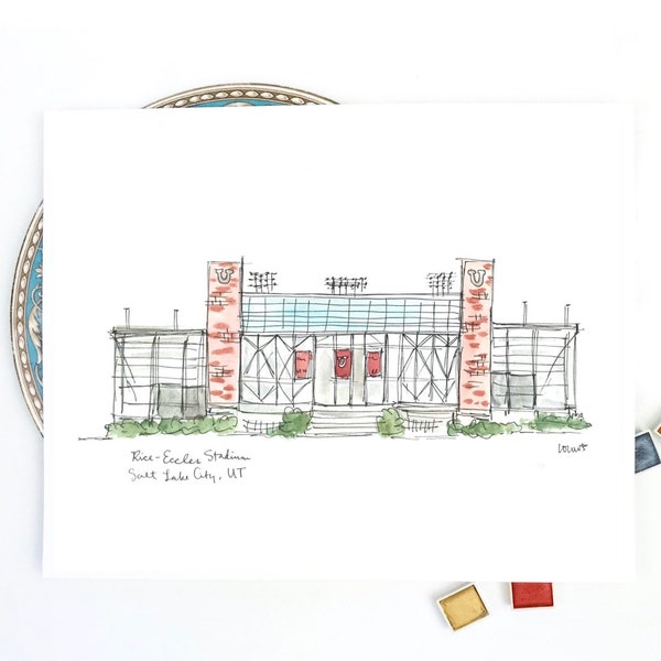University of Utah Wall Art - Etsy