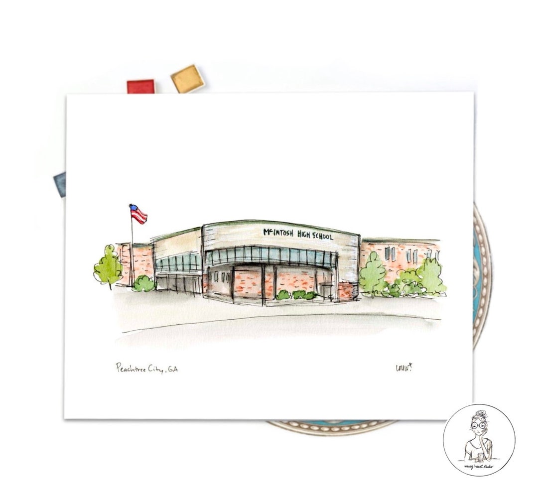 Mcintosh High School, Peachtree City, Georgia, Personalized Graduation ...