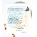Footprints in the Sand Poem, Beach Lighthouse Illustration, Watercolor ...