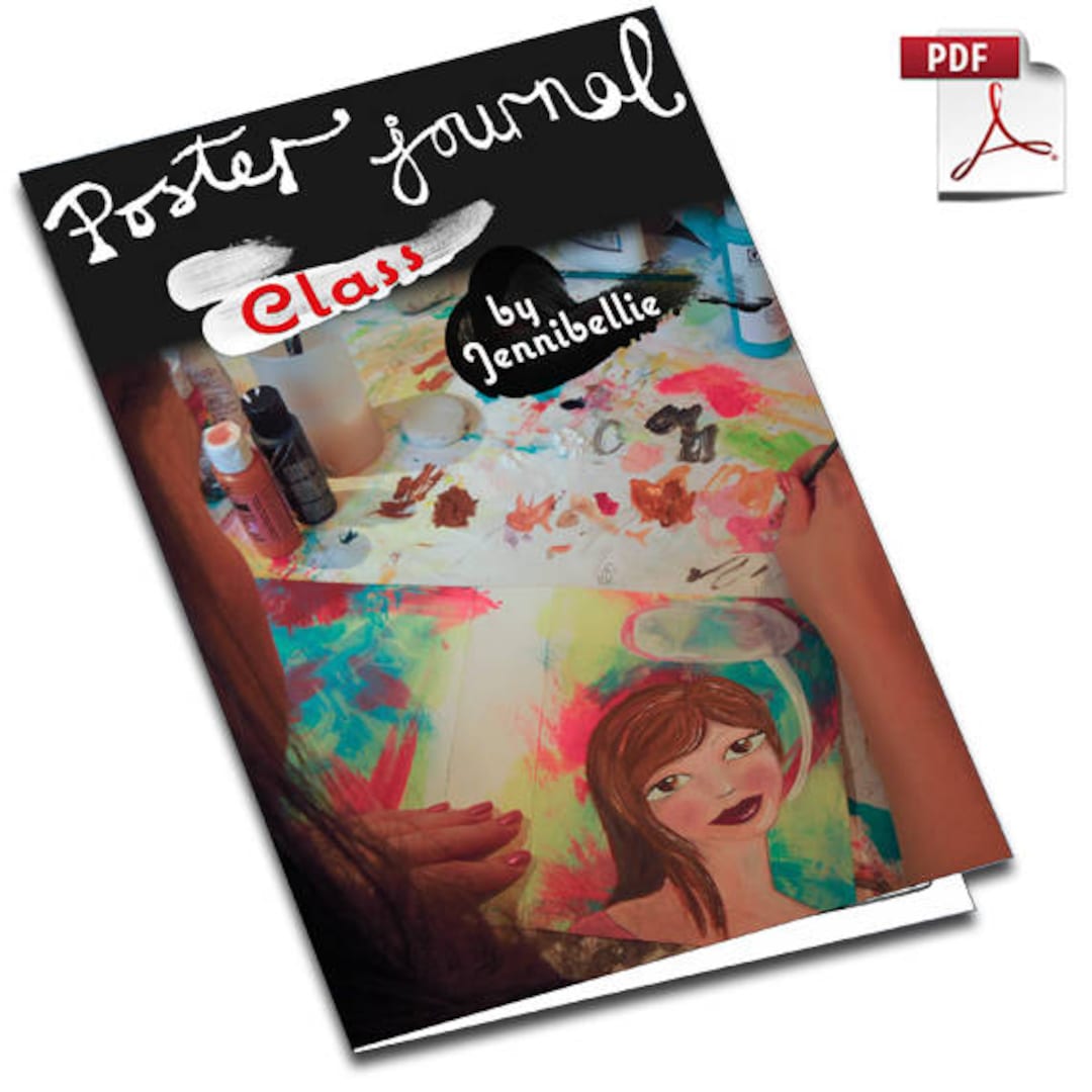 Poster Journal Class by Jennibellie - PDF VERSION - Etsy