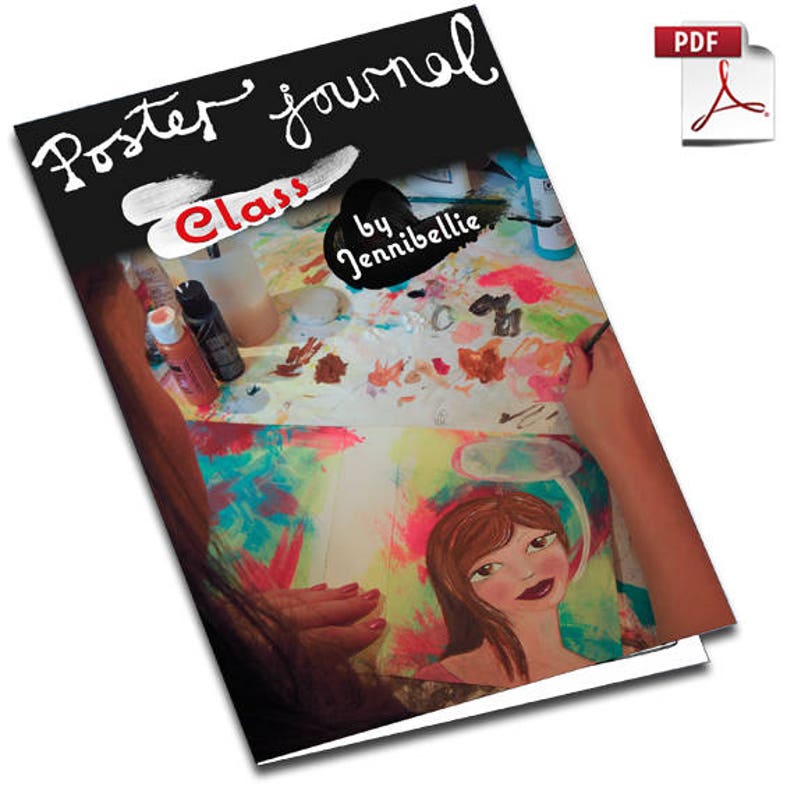 Poster Journal Class by Jennibellie PDF VERSION | Etsy