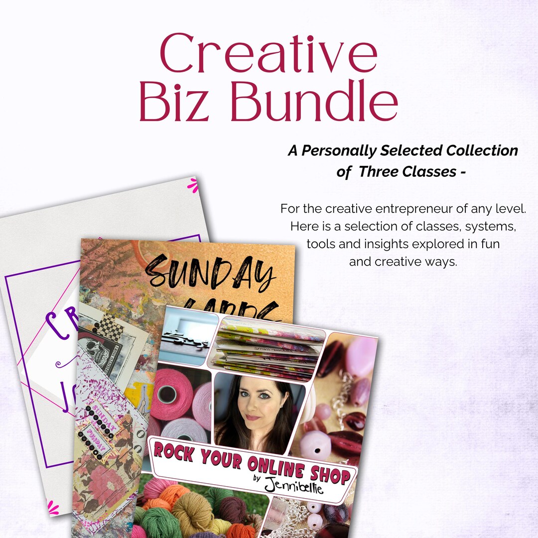 Creative Biz Class Bundle by Jennibellie | Artist, Craft & Creative ...