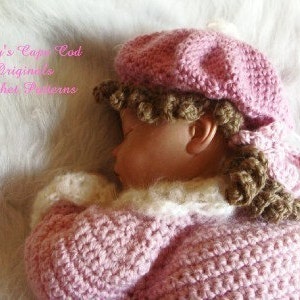 I Love You Peggie Sue Poodle Skirt Cocoon and Hat Set Crochet - Etsy